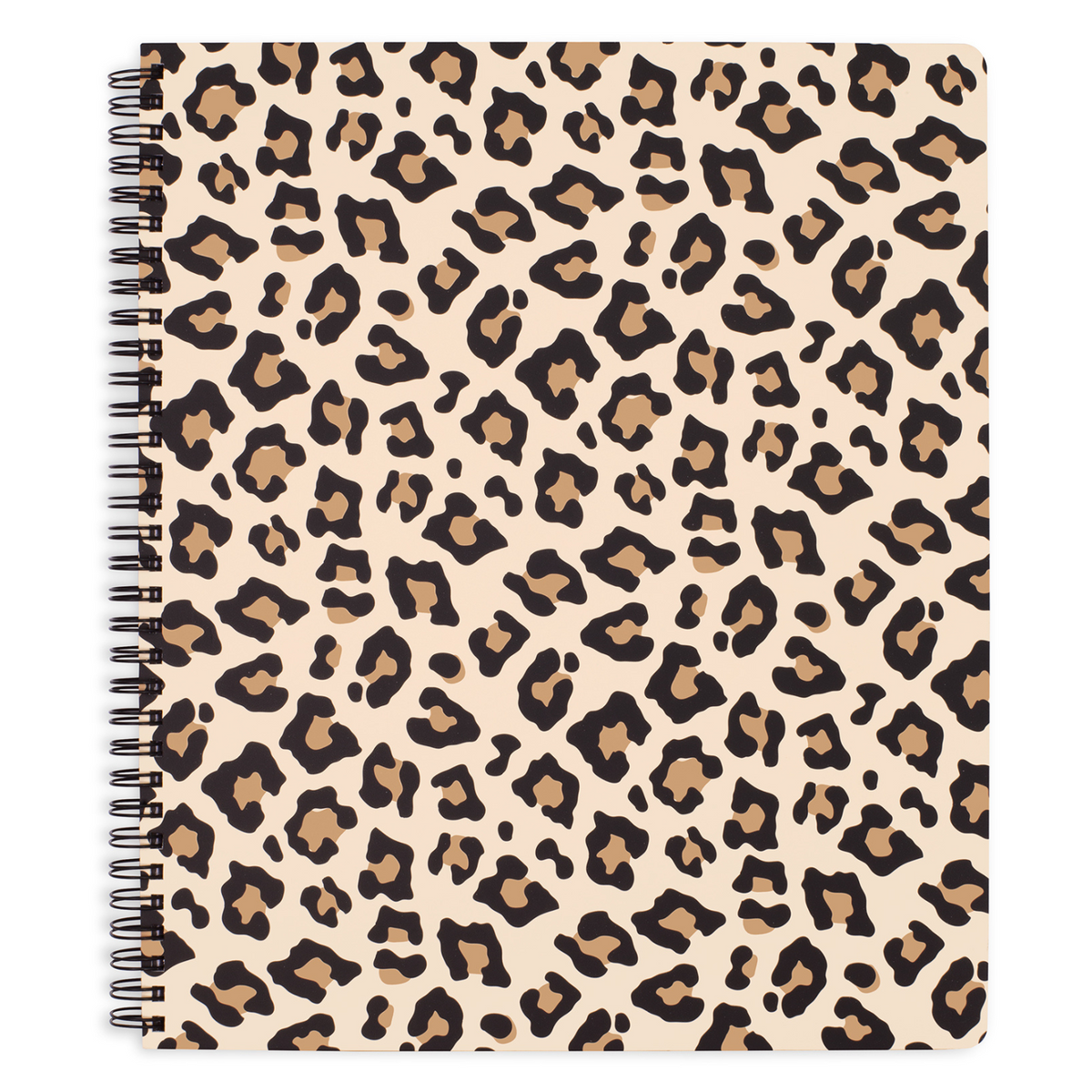 Large Notebook, Leopard - Steel Mill Gifts