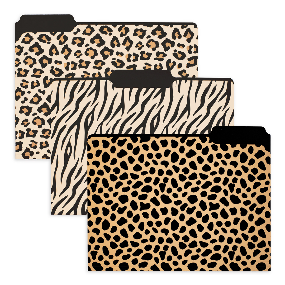 File Folders, Leopard - Steel Mill Gifts
